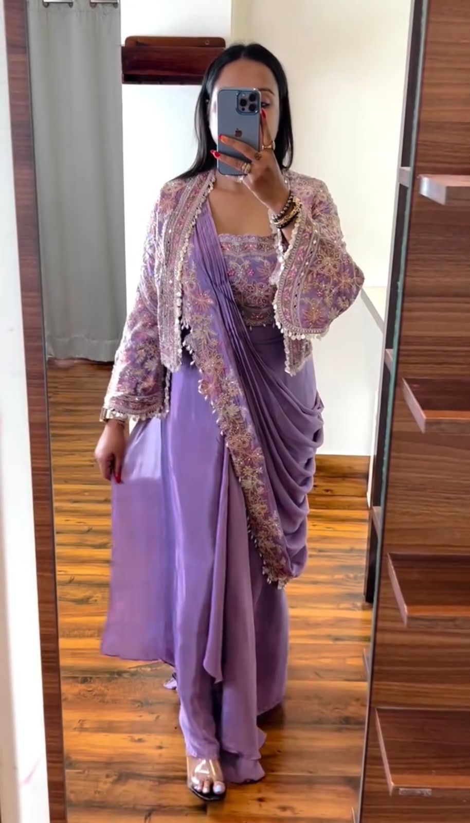 NEW SUPERHIT TRENDING READY TO WEAR SAREE WITH FULLY EMBROIDERED KOTI ...